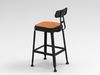 STARBUCKS STOOL 24 3D model | CGTrader