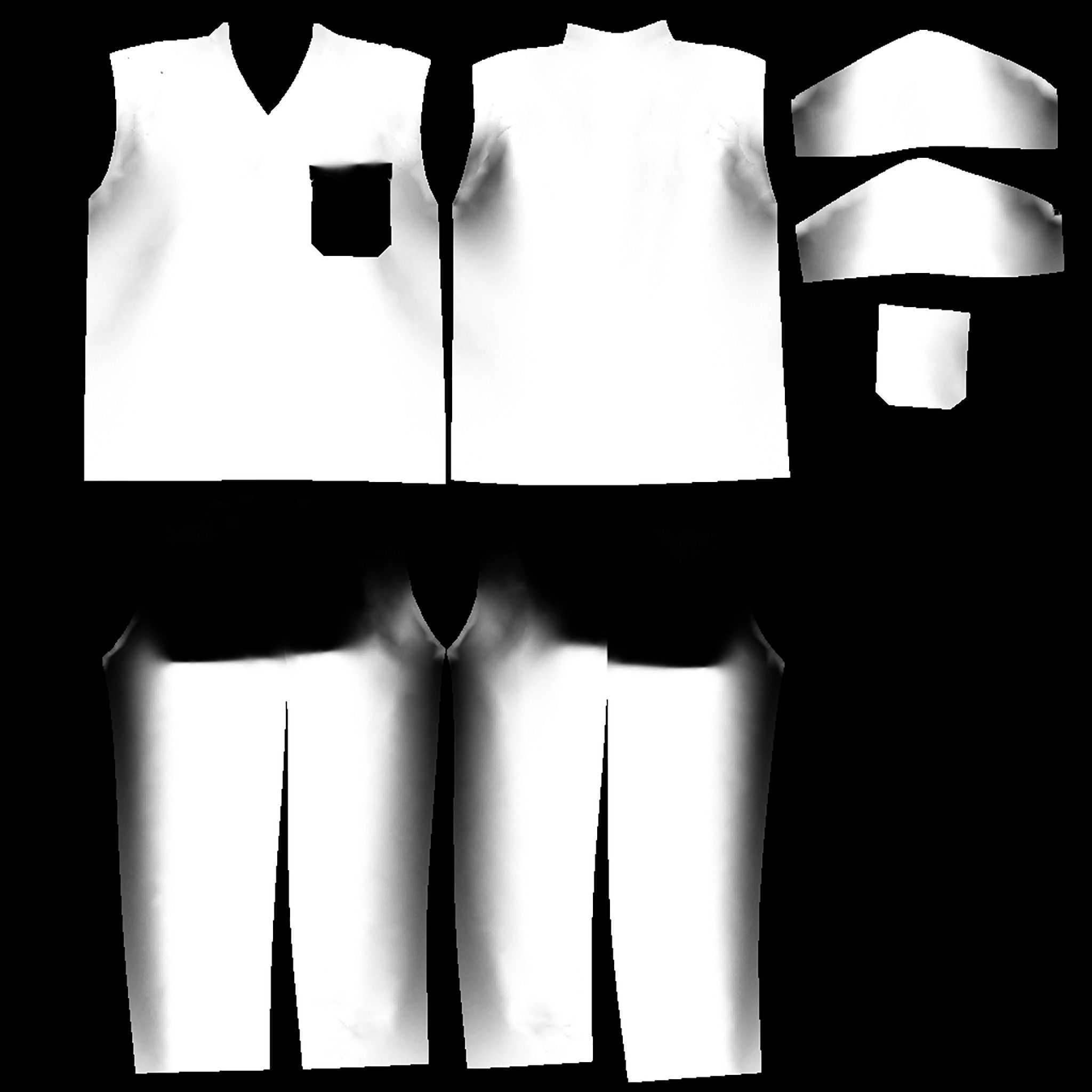 3D model Ladies Scrub VR / AR / low-poly | CGTrader