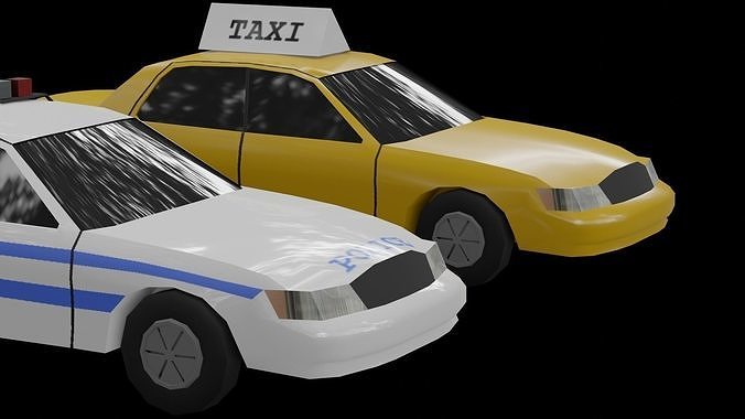 3D model Passenger car pack VR AR VR / AR / low-poly | CGTrader