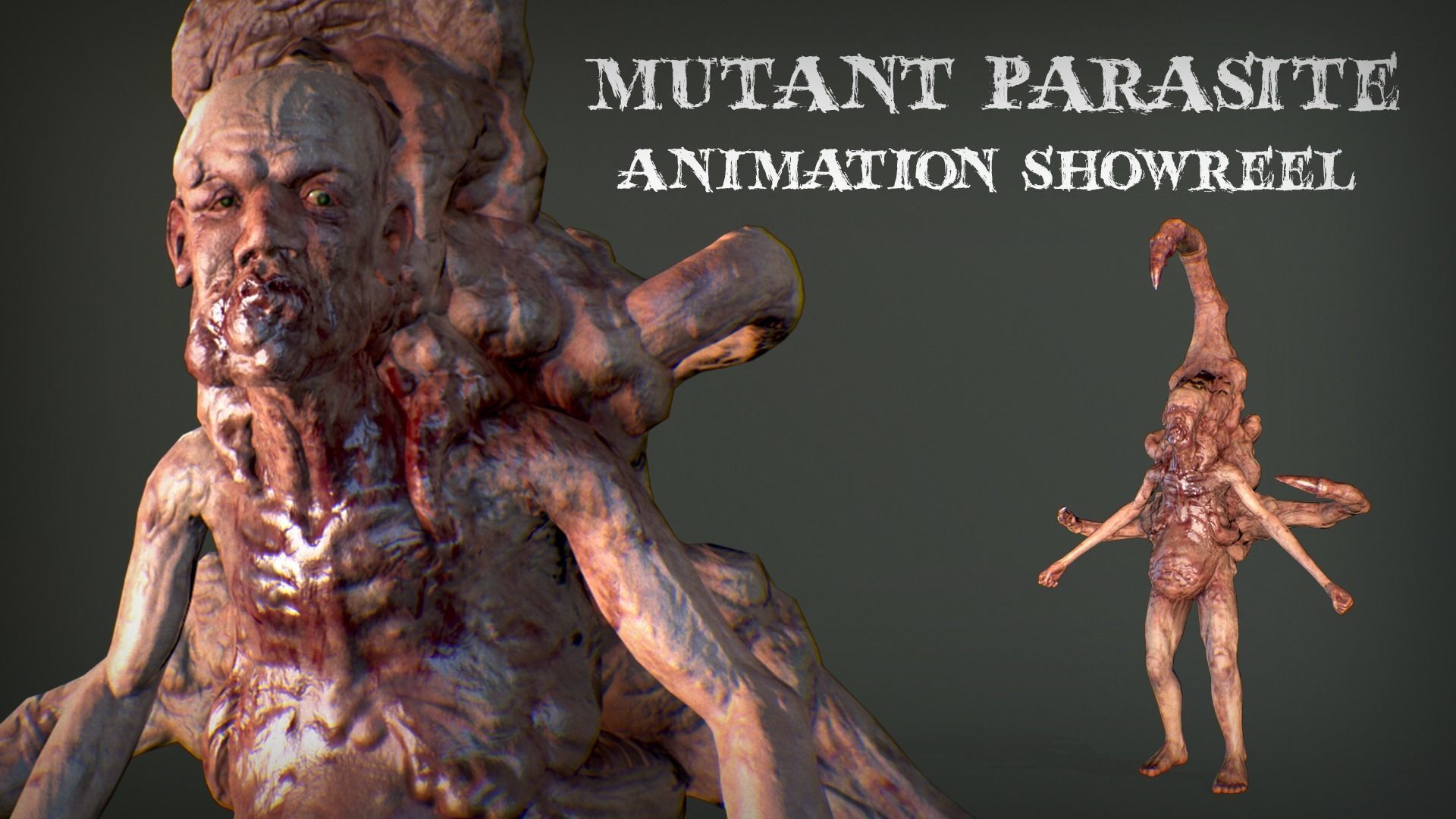 Mutant Parasite 3D model | CGTrader