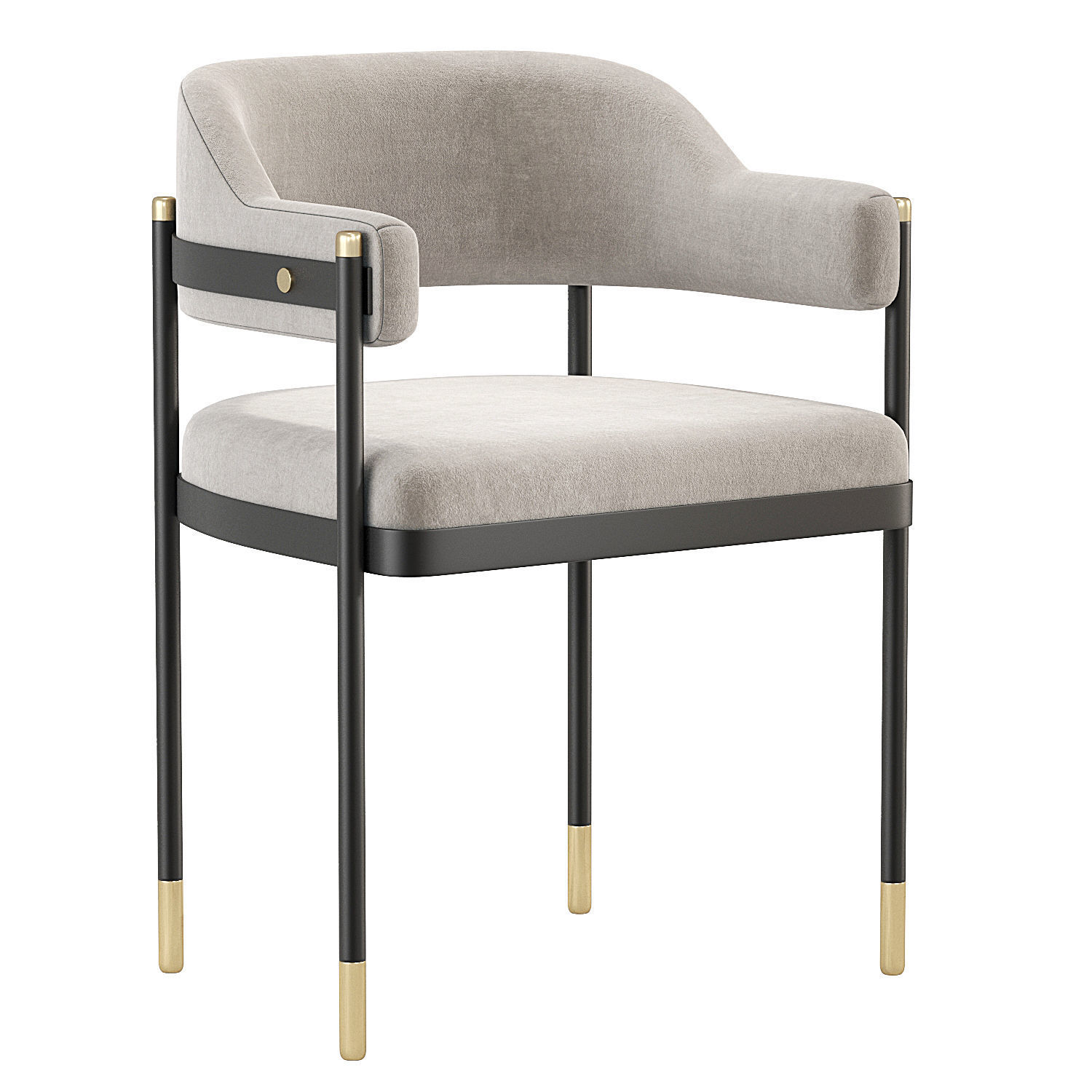 Laskasas Dale Dining Chair 3D model | CGTrader