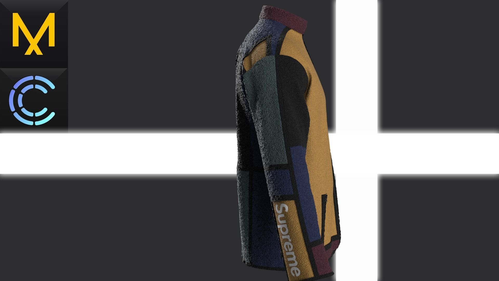 New Concept Jacket Supreme Male Obj Fbx ZPRJ 3D model | CGTrader