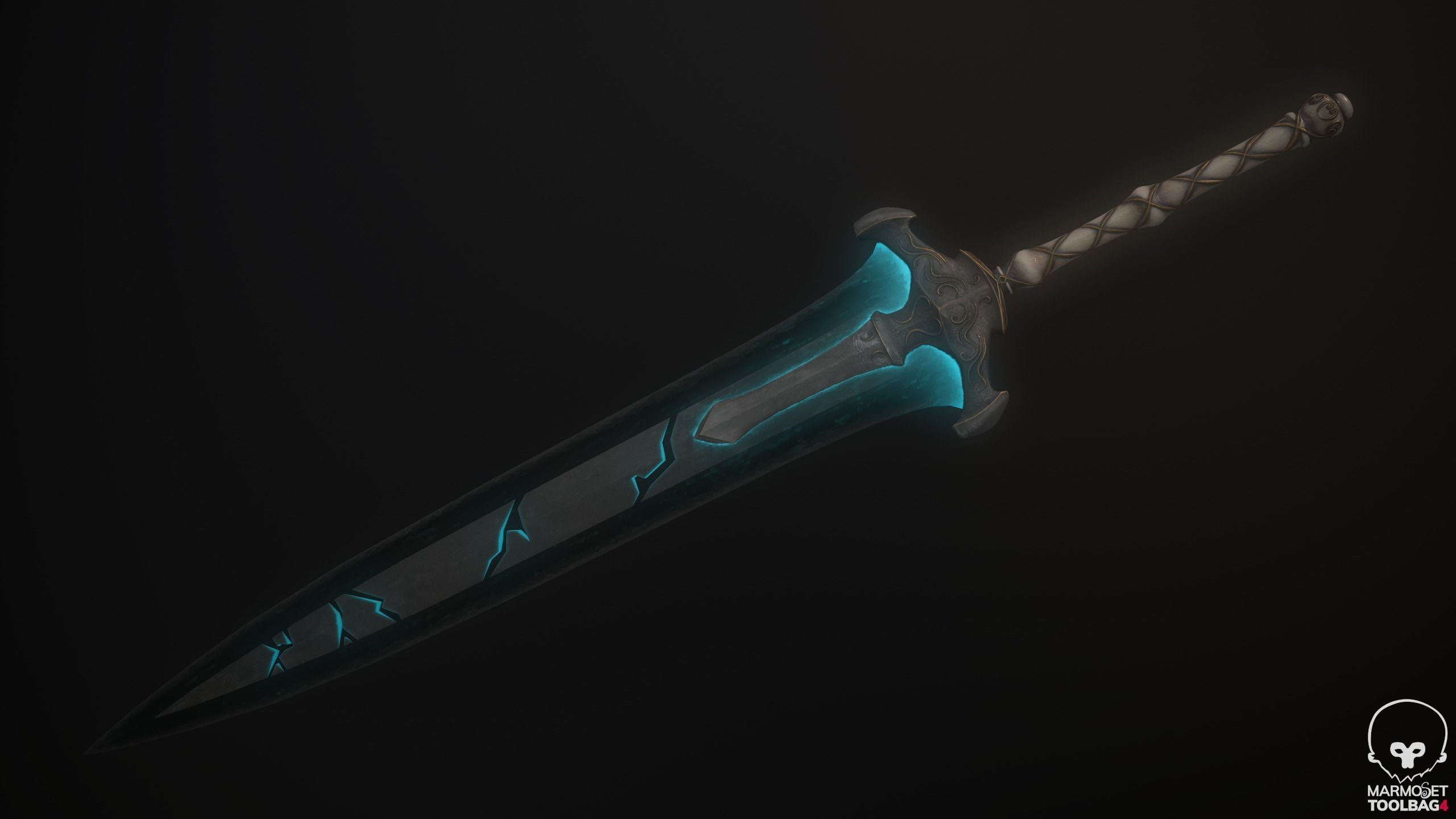 3D model Shards of Glory greatsword VR / AR / low-poly | CGTrader