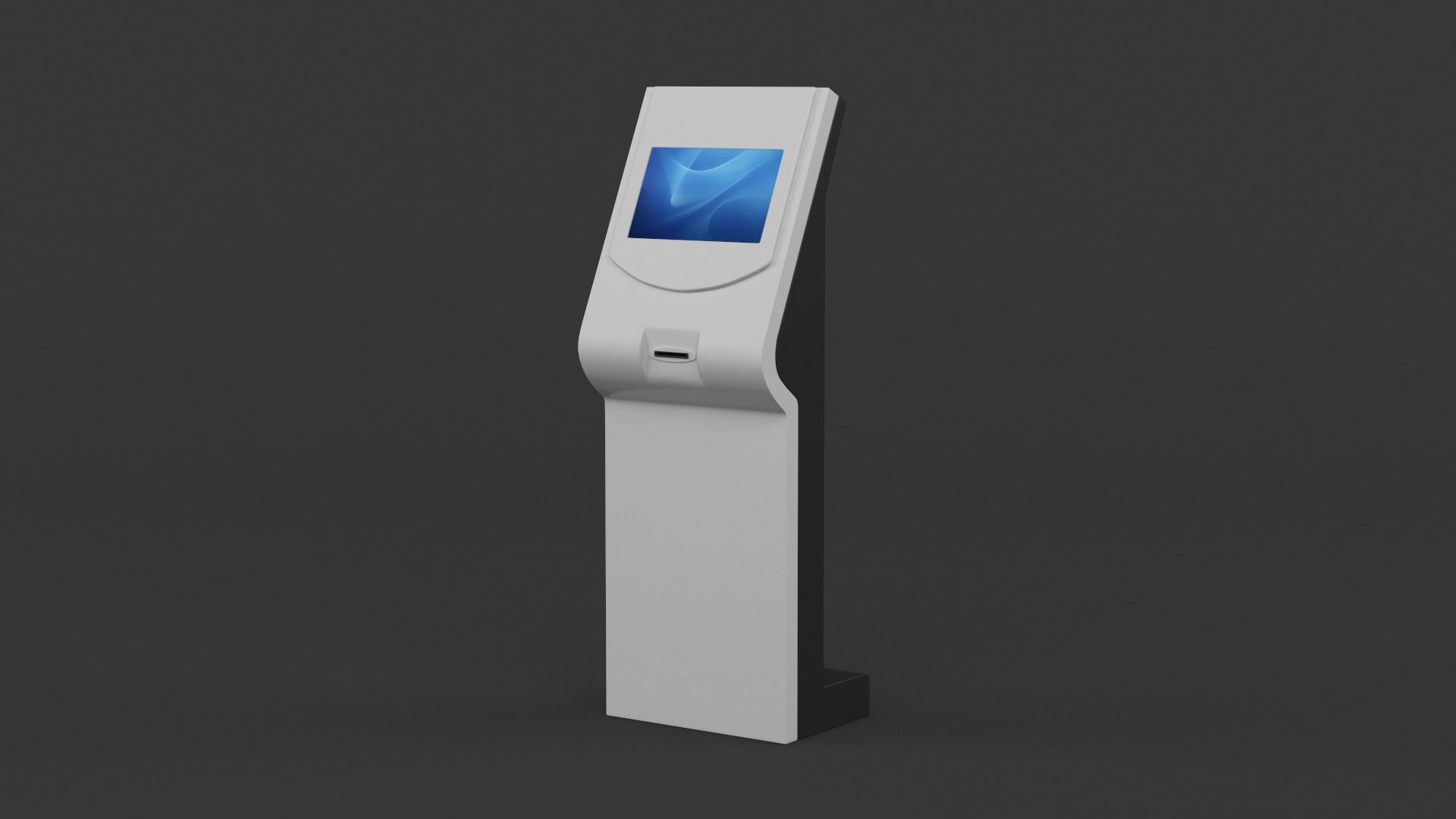 Information Kiosk 3D model | CGTrader