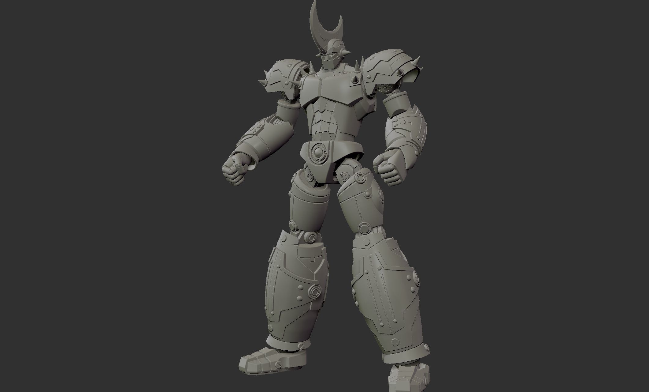 New Robot King 3D model 3D printable | CGTrader