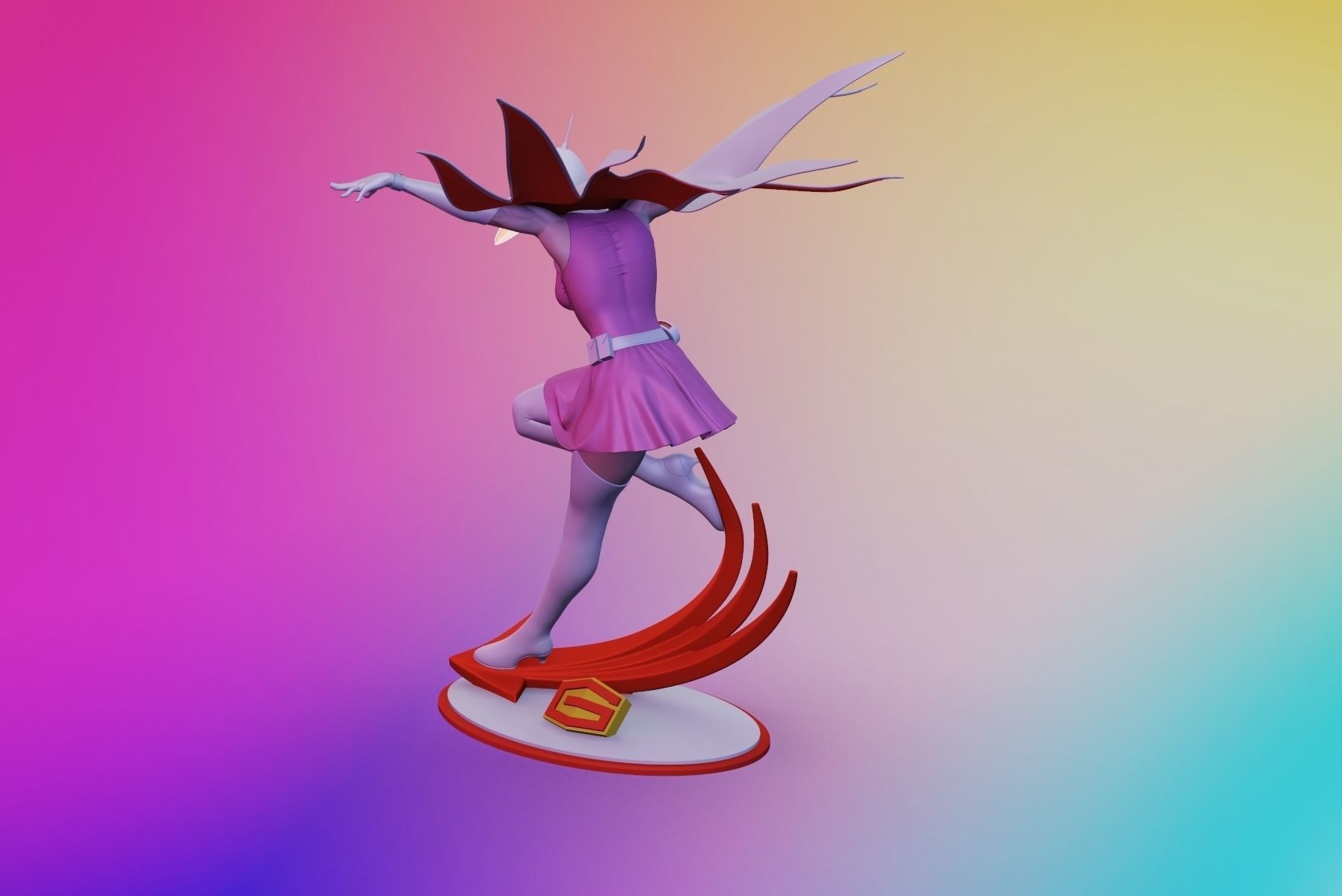 G-Force - Gatchaman - Swam Princess 3D model 3D printable | CGTrader