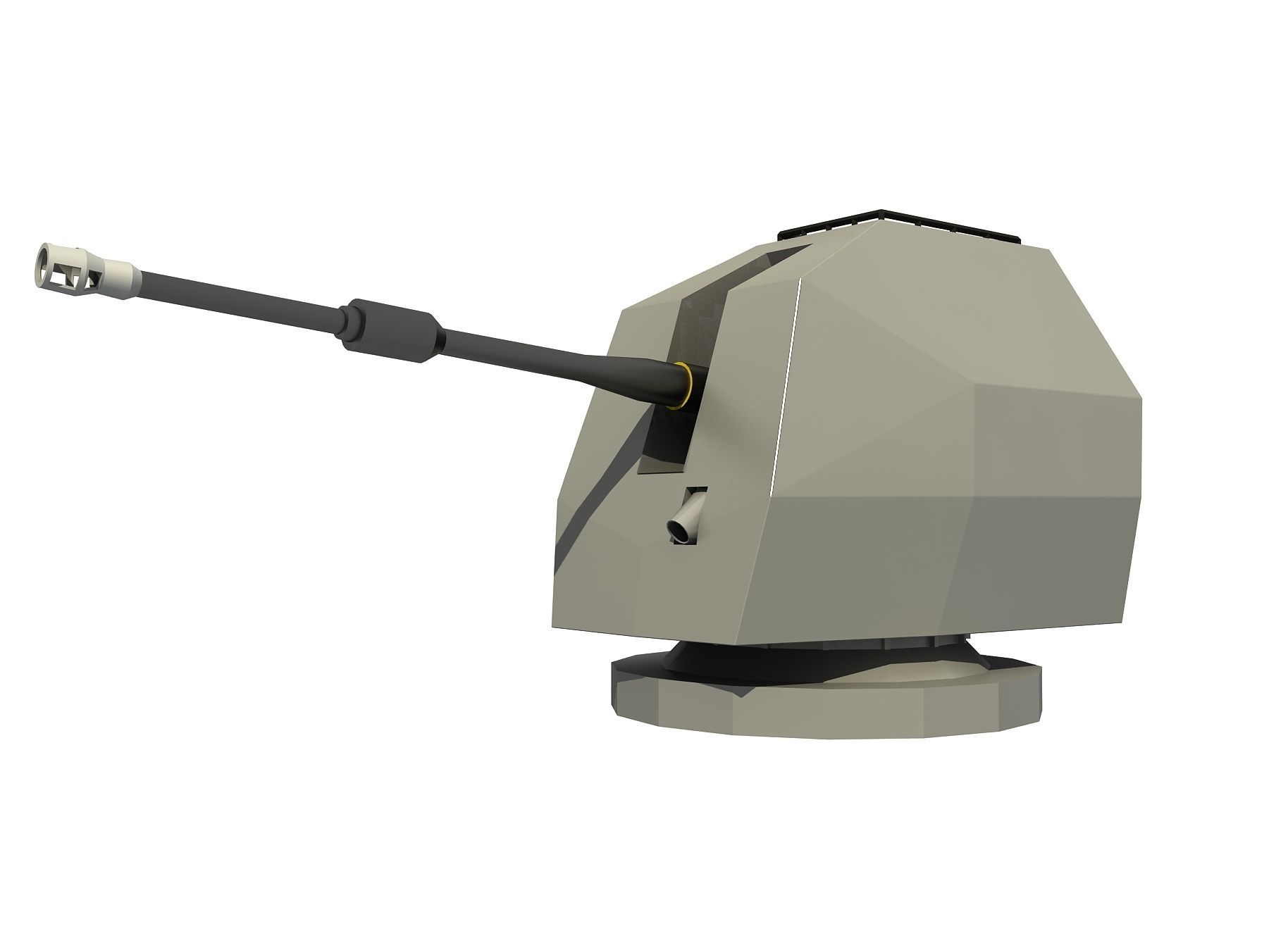 MK 8 114 MM NAVAL GUN 3D model | CGTrader