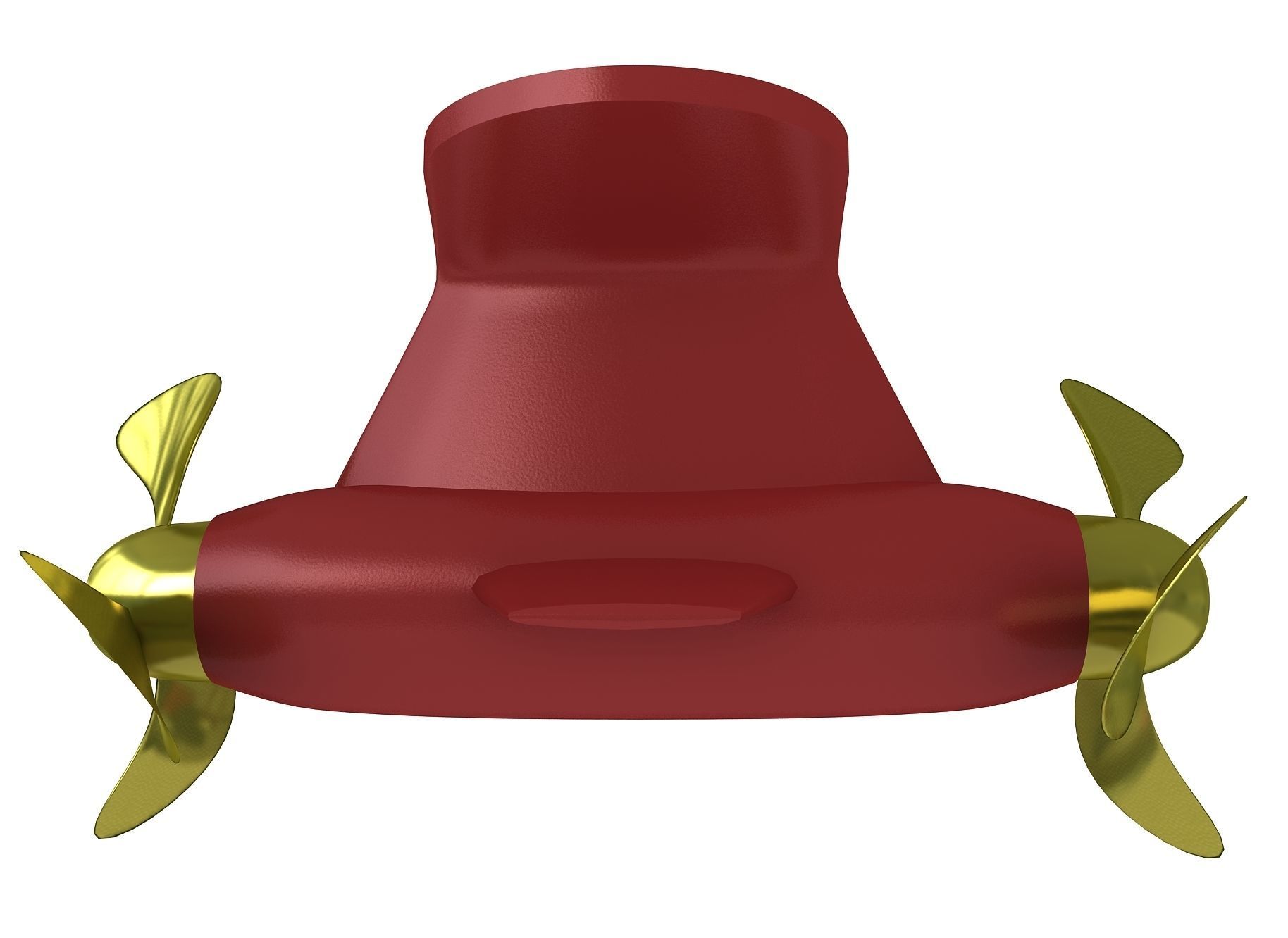 AZIMUTH THRUSTER PROPELLER 3D model | CGTrader