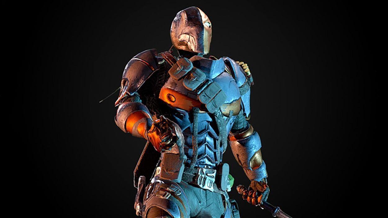 DeathStroke statue 3D model Printable 3D model 3D printable | CGTrader