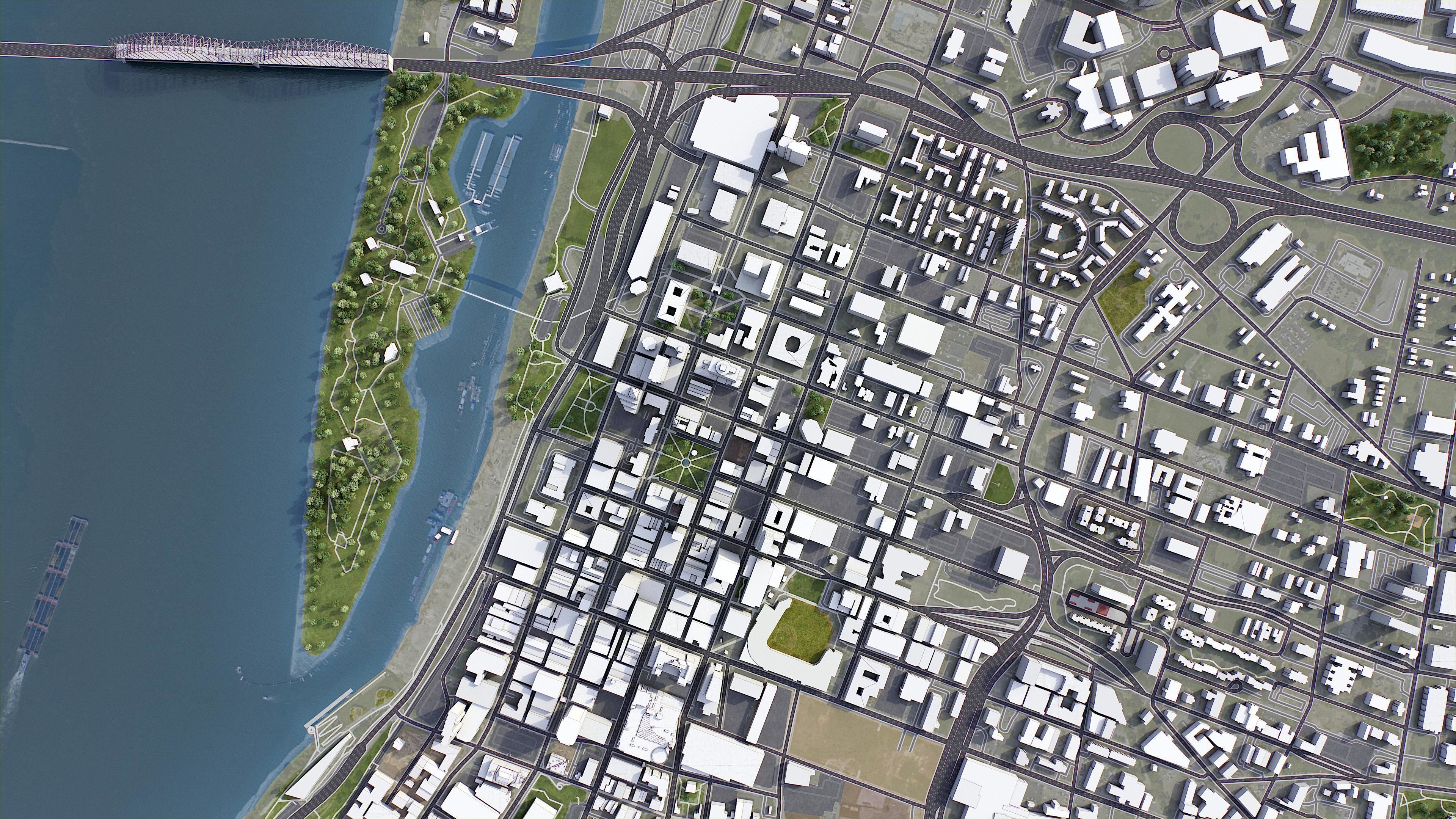 3D model Memphis VR / AR / low-poly | CGTrader