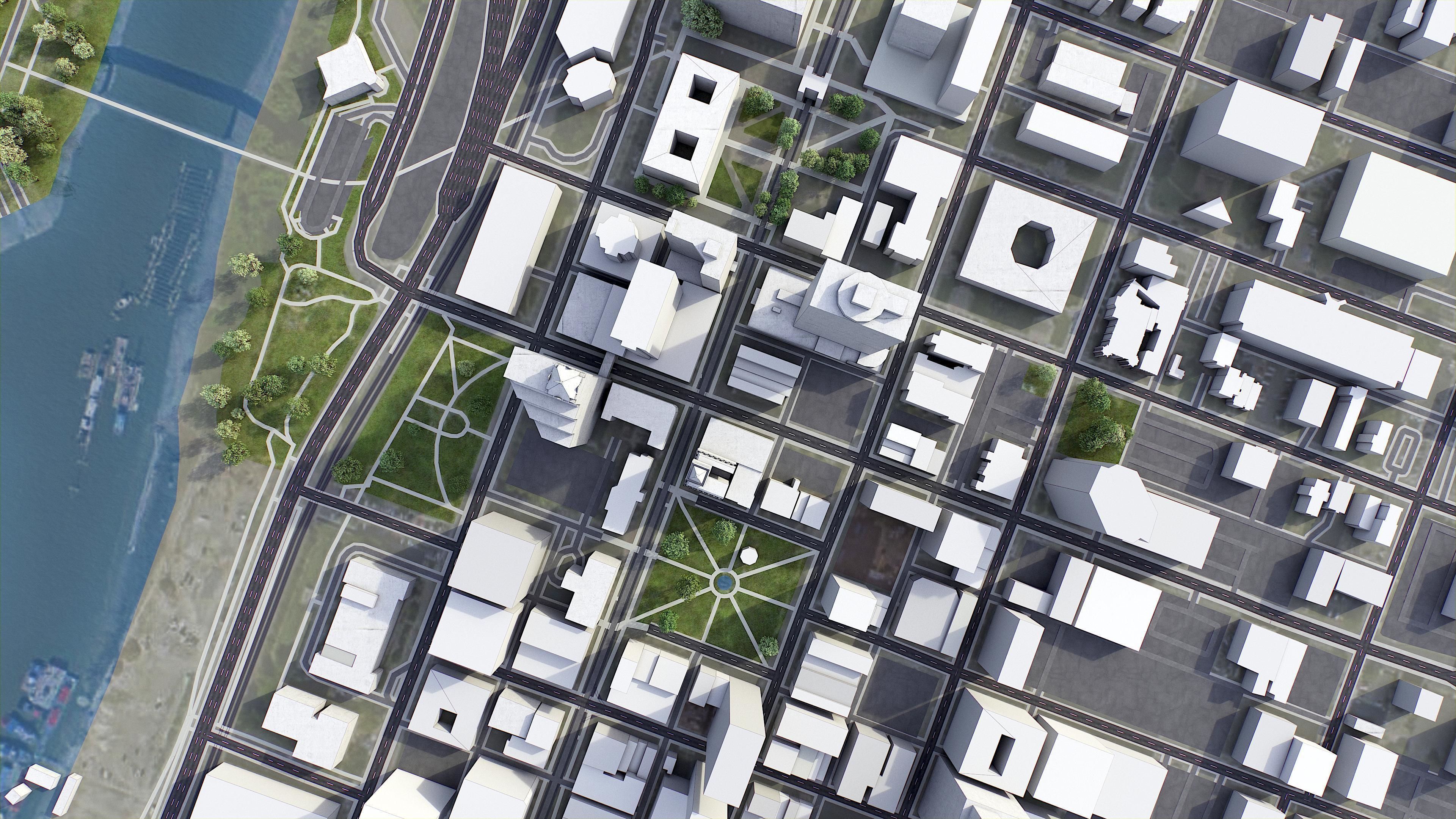 3D model Memphis VR / AR / low-poly | CGTrader