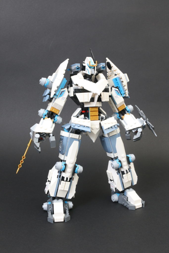 3D model Zanes Titan Mech Battle Ninjago Set 71738 VR / AR / low-poly ...