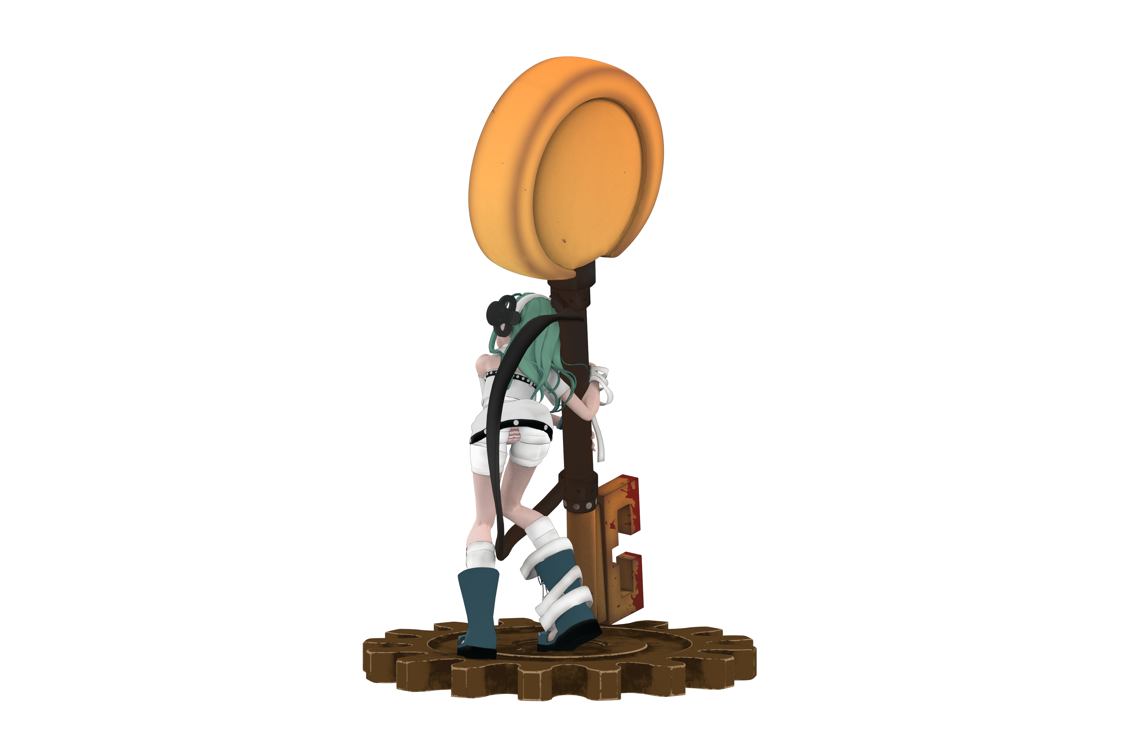 ABA Paracelsus Guilty Gear Strive Figurine 3D Print File 3D model 3D ...