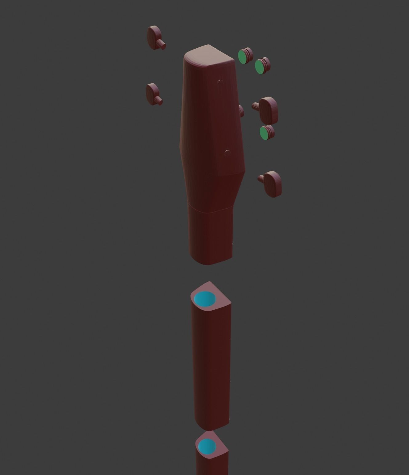 Marceline Axe Bass 3D Model - Adventure Time Cosplay 3D model 3D ...