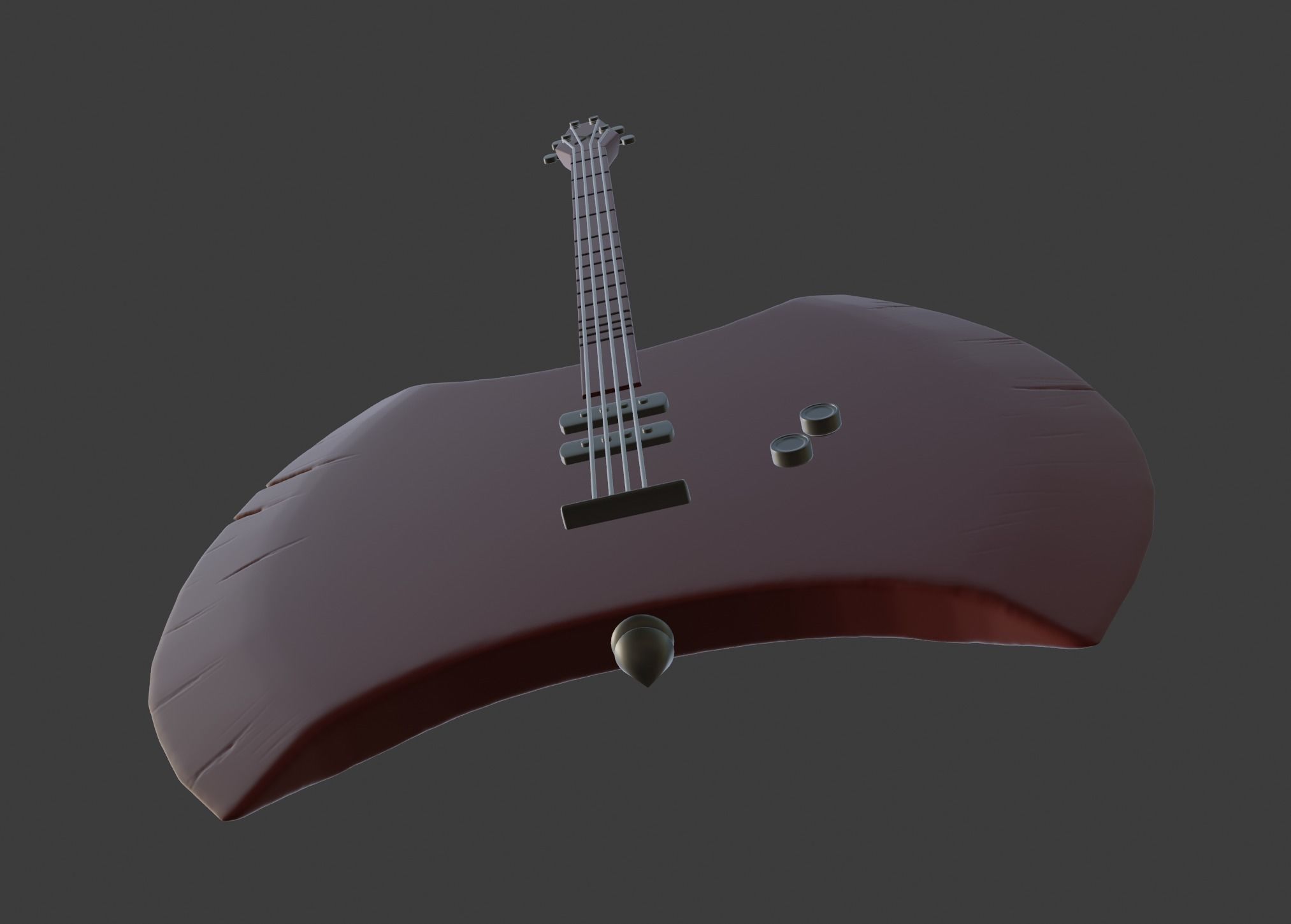Marceline Axe Bass 3D Model - Adventure Time Cosplay 3D model 3D ...