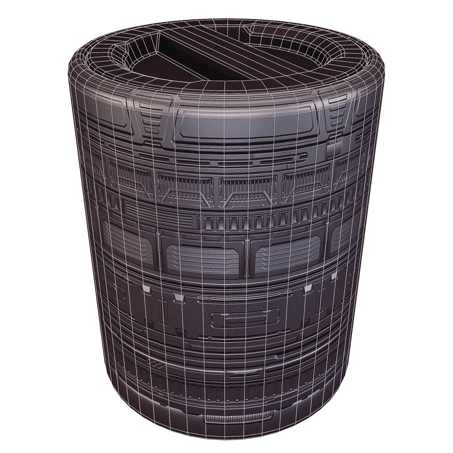 Sci-fi Trim Textures Map free VR / AR / low-poly 3D model | CGTrader