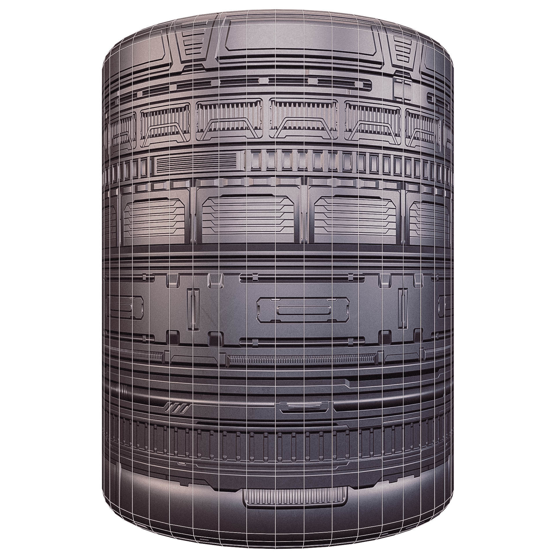 Sci-fi Trim Textures Map free VR / AR / low-poly 3D model | CGTrader