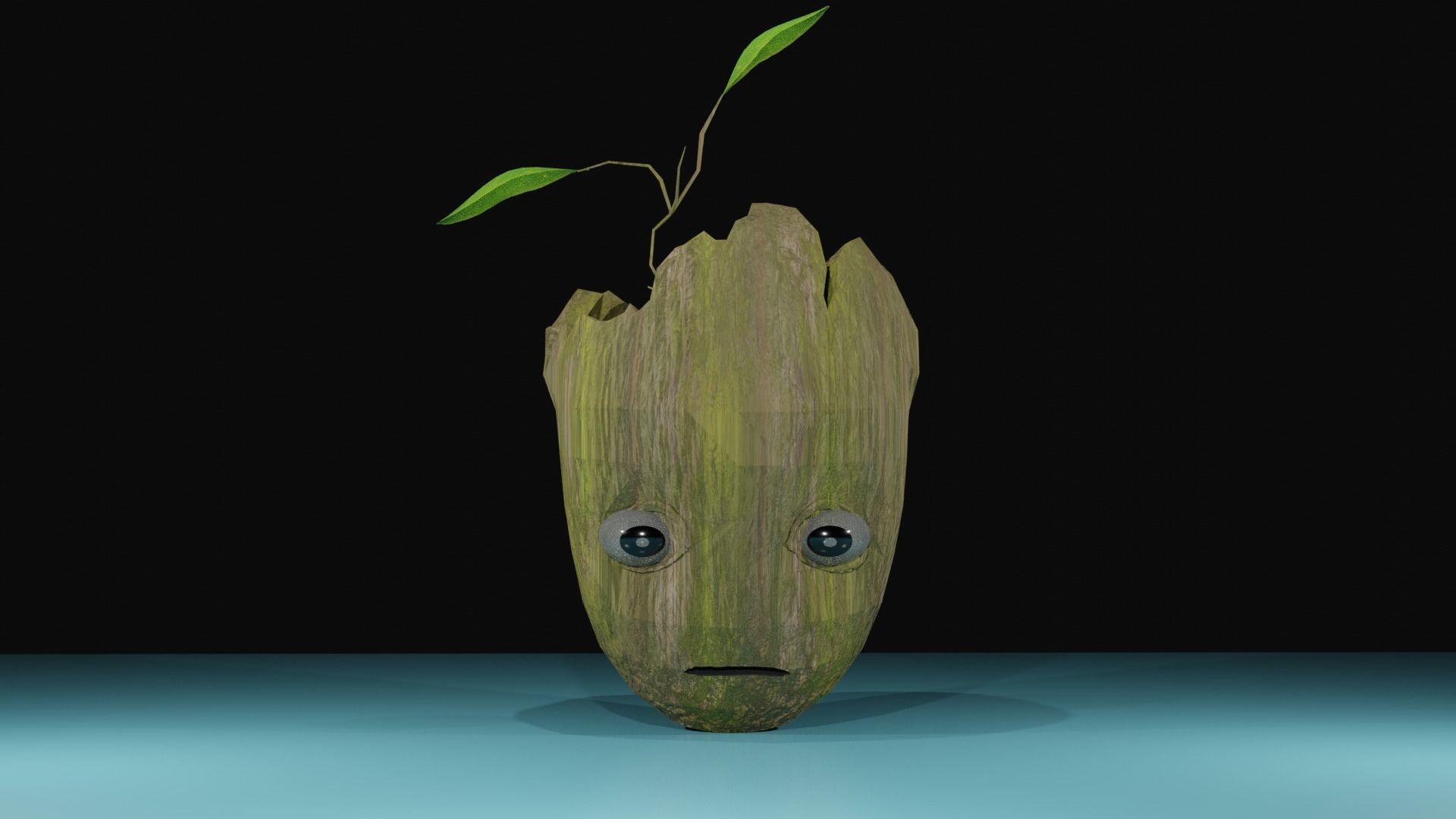 groot from avengers free VR / AR / low-poly 3D model | CGTrader