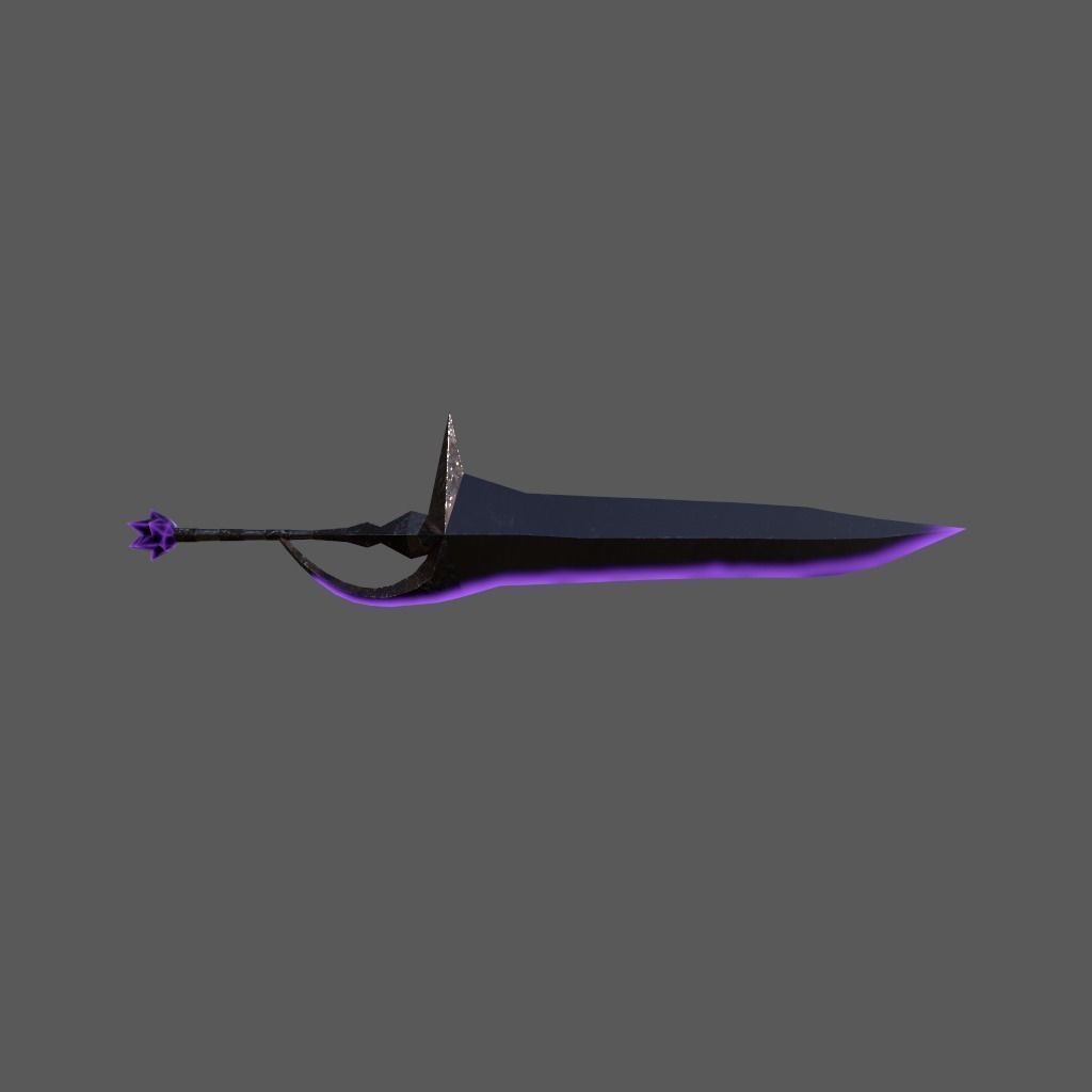3D model Sword-2H VR / AR / low-poly | CGTrader