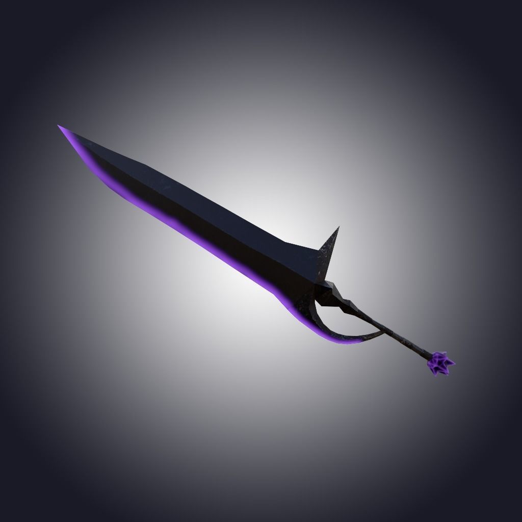 3D model Sword-2H VR / AR / low-poly | CGTrader