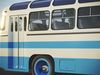 3D model Retro classic old USSR Russian school bus vehicle enviroment ...