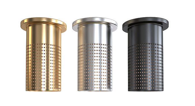 Precision Short Monopoint Flush Mount 3D model | CGTrader