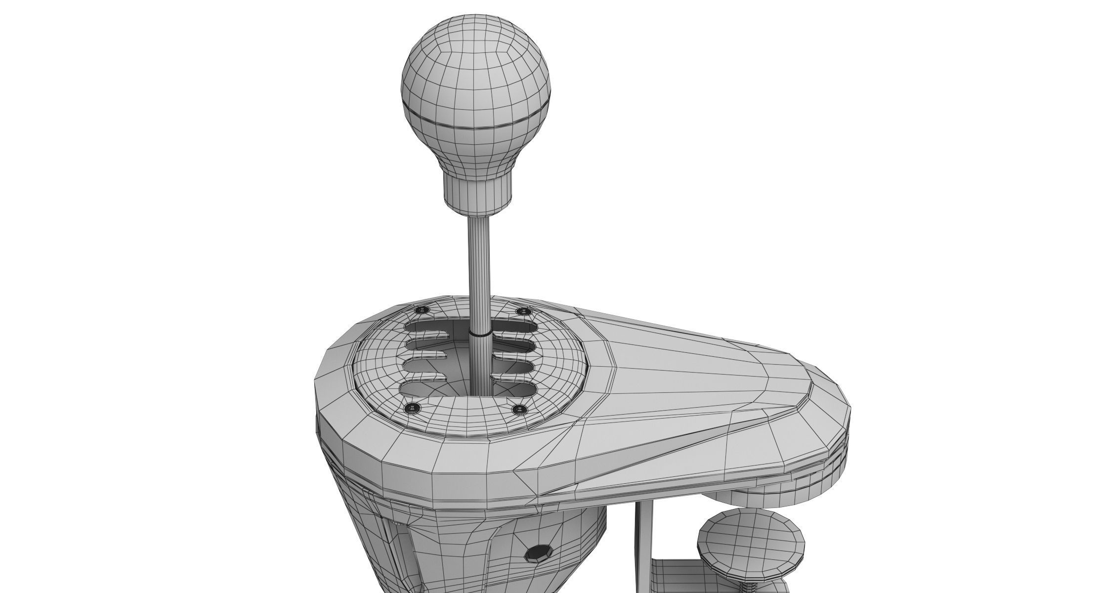 Thrustmaster Racing Steering Wheel Controller Set 3D model | CGTrader