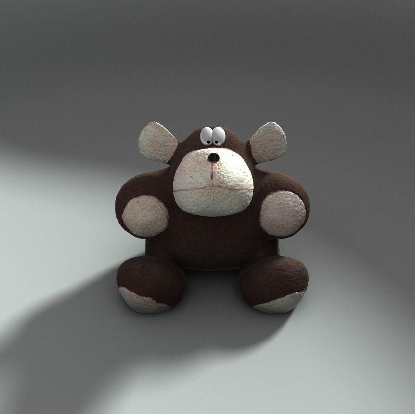 gorilla toy 3D model | CGTrader