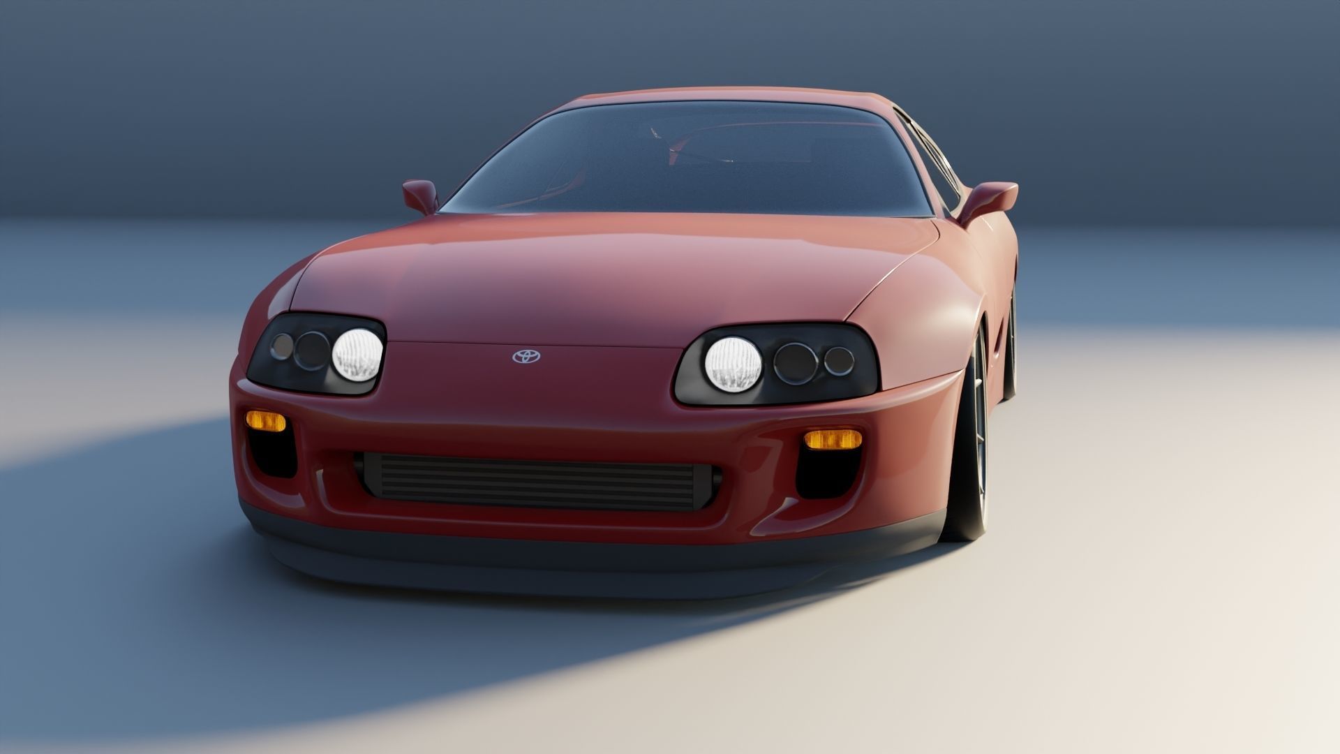 Toyota Supra MK4 free 3D model | CGTrader