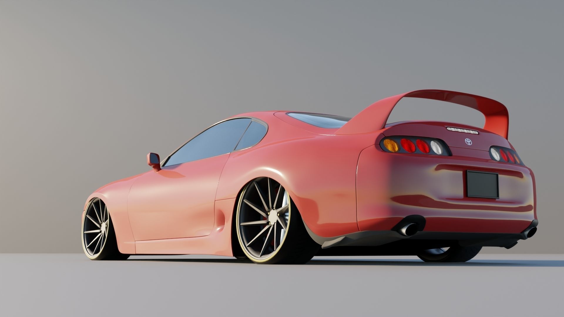 Toyota Supra MK4 free 3D model | CGTrader
