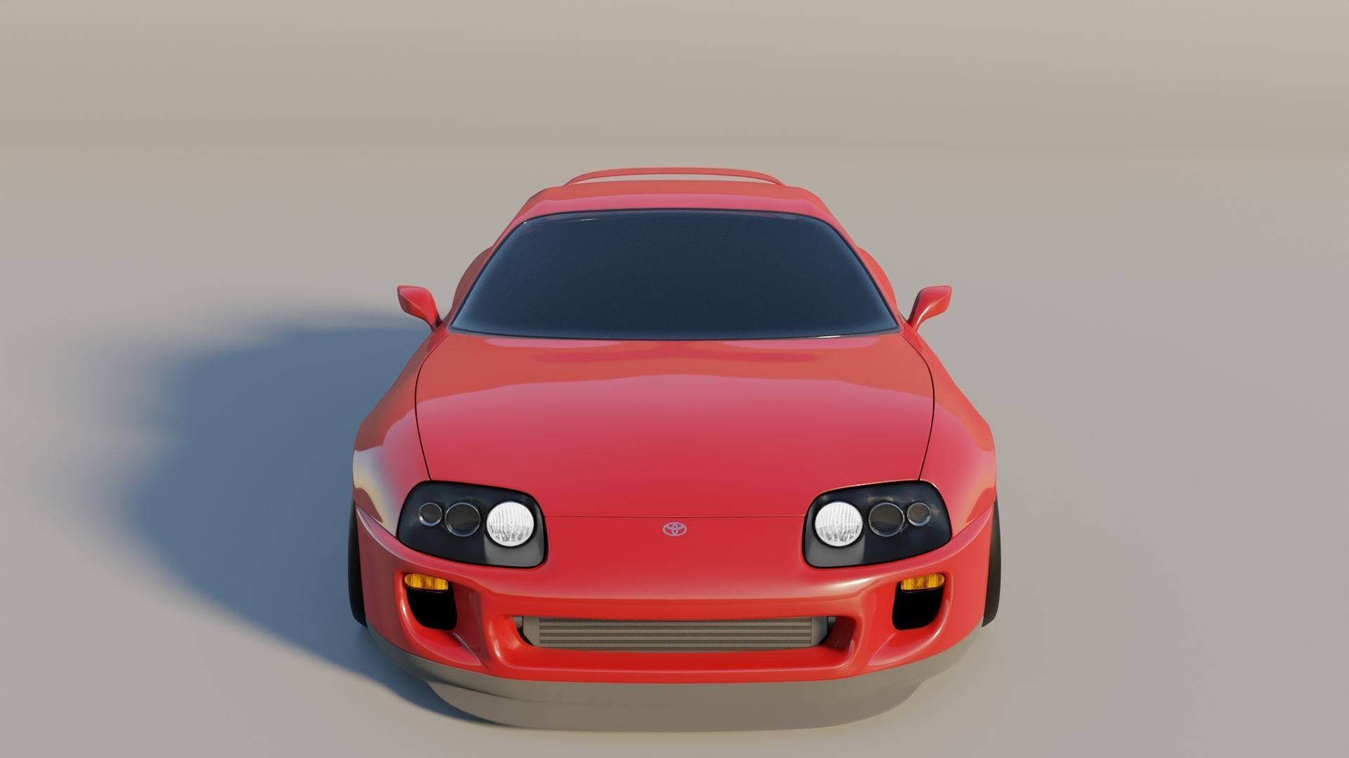 Toyota Supra MK4 free 3D model | CGTrader