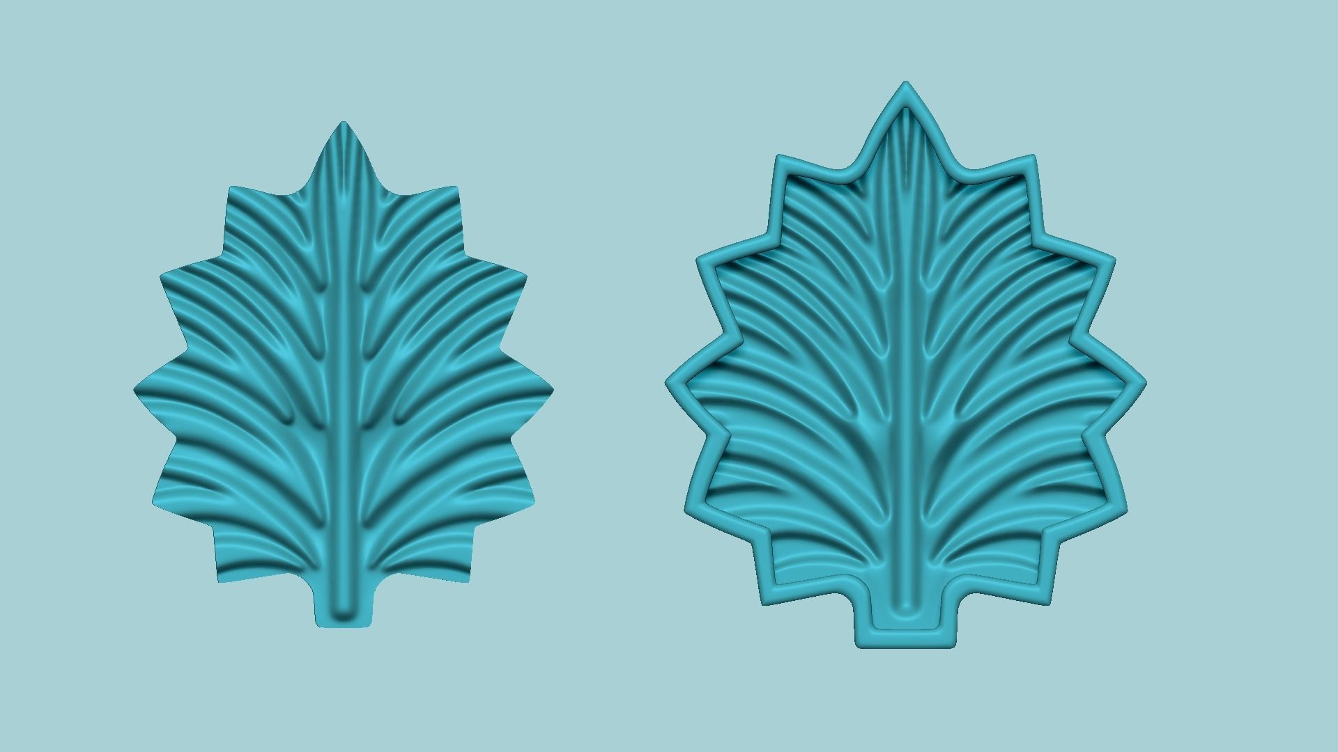 Holly Leaf - Molding Arrangement EVA Foam Craft free 3D model 3D ...
