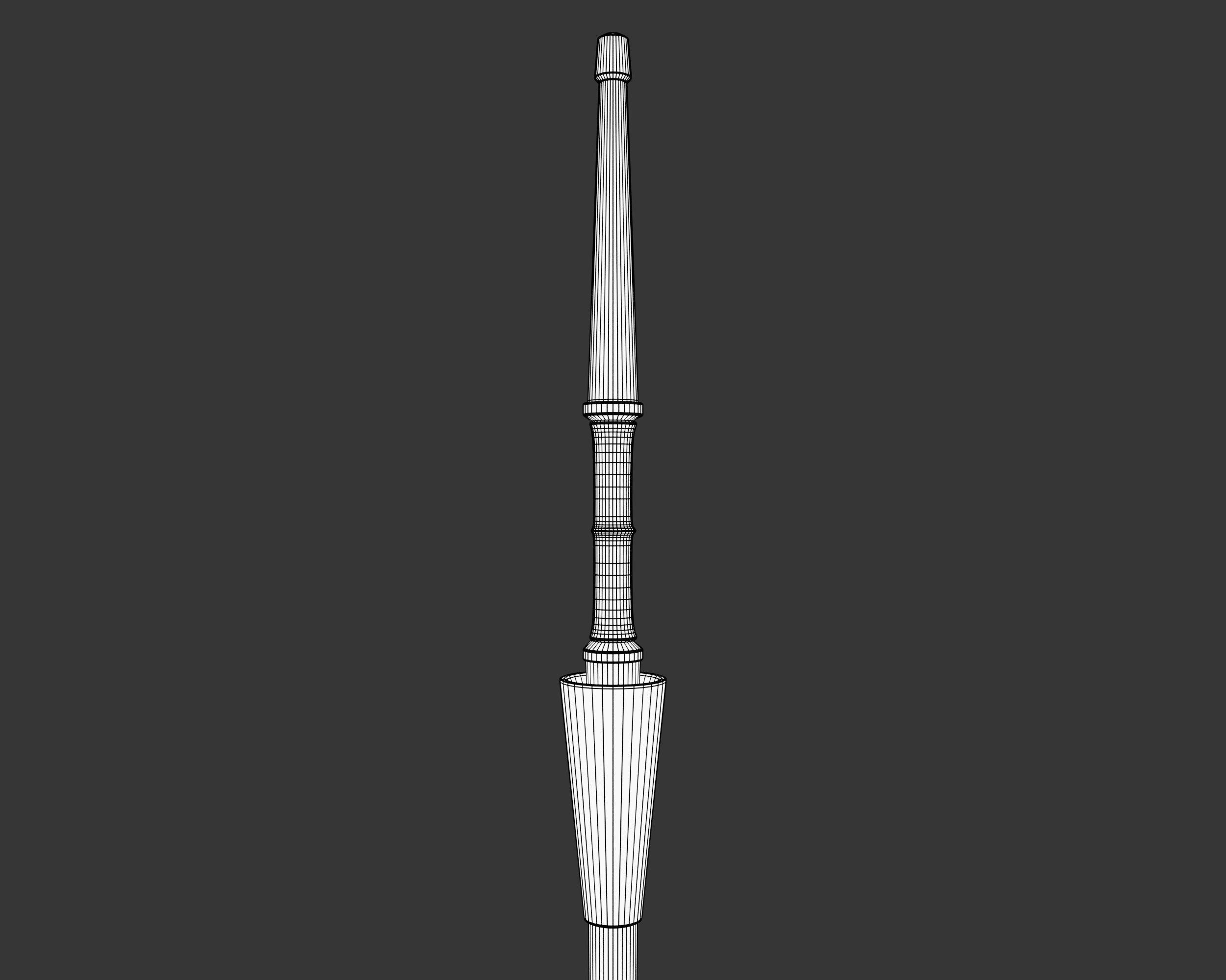 3D model Medieval Knightly Weapon Lance VR / AR / low-poly | CGTrader