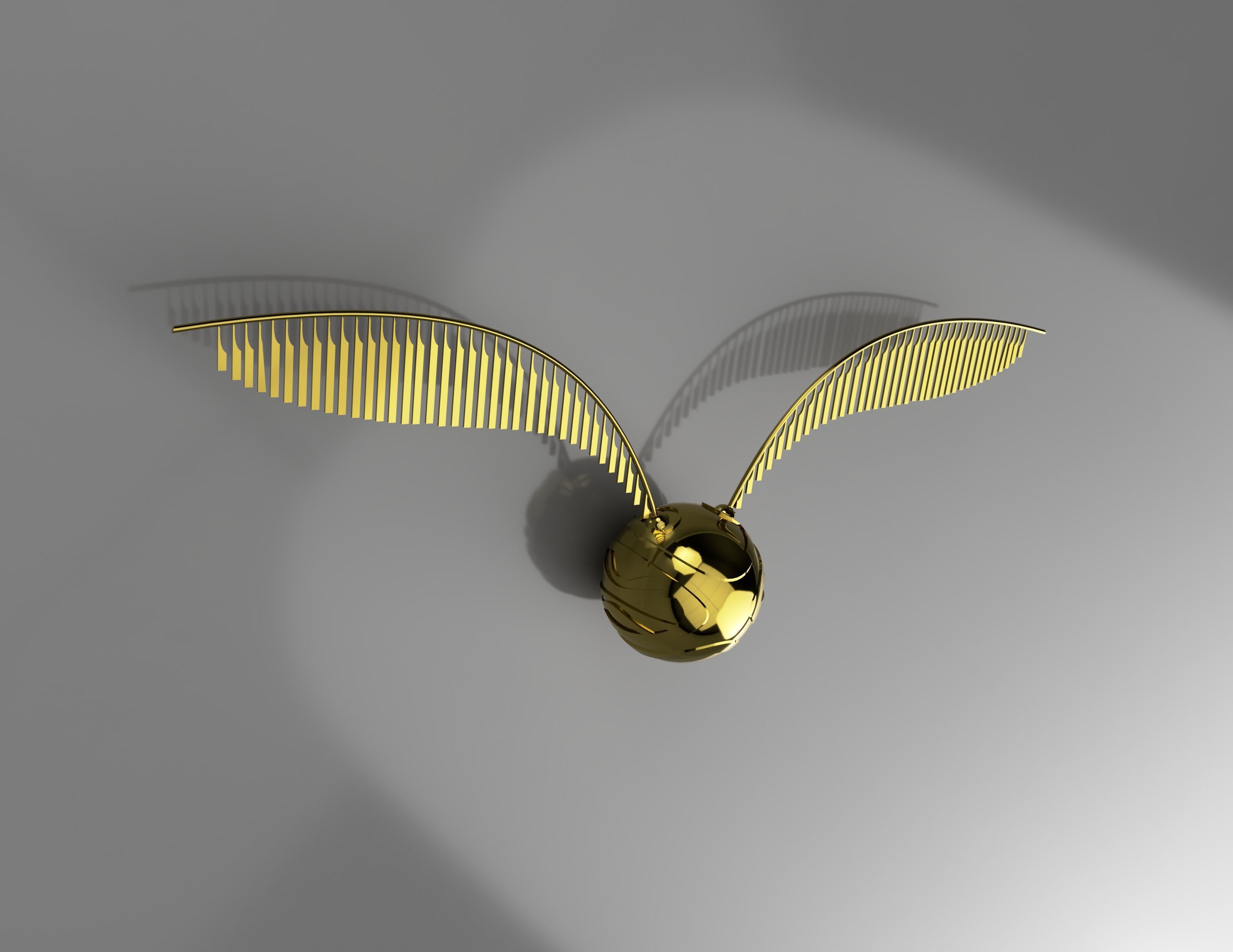 Golden Snitch 3D model | CGTrader