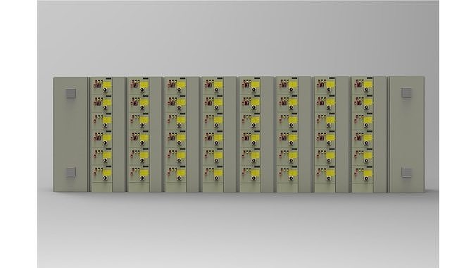 Electric Panel 3D model | CGTrader