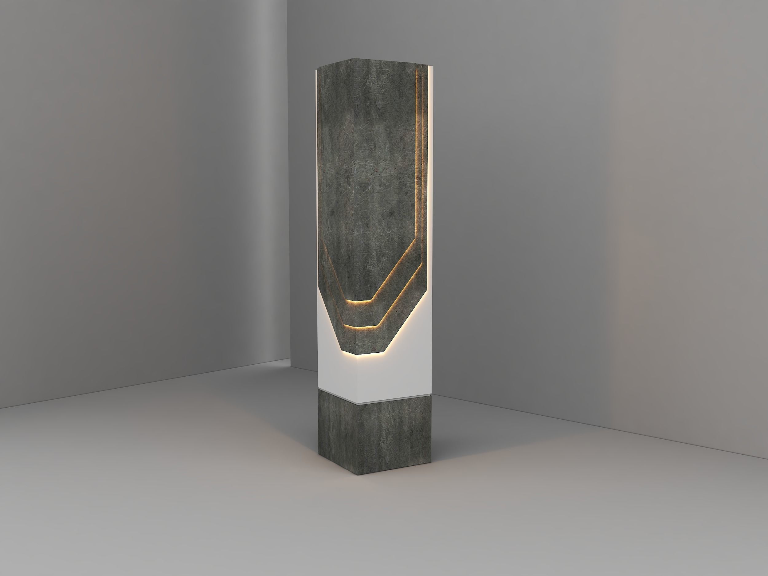 column modern 3D model | CGTrader