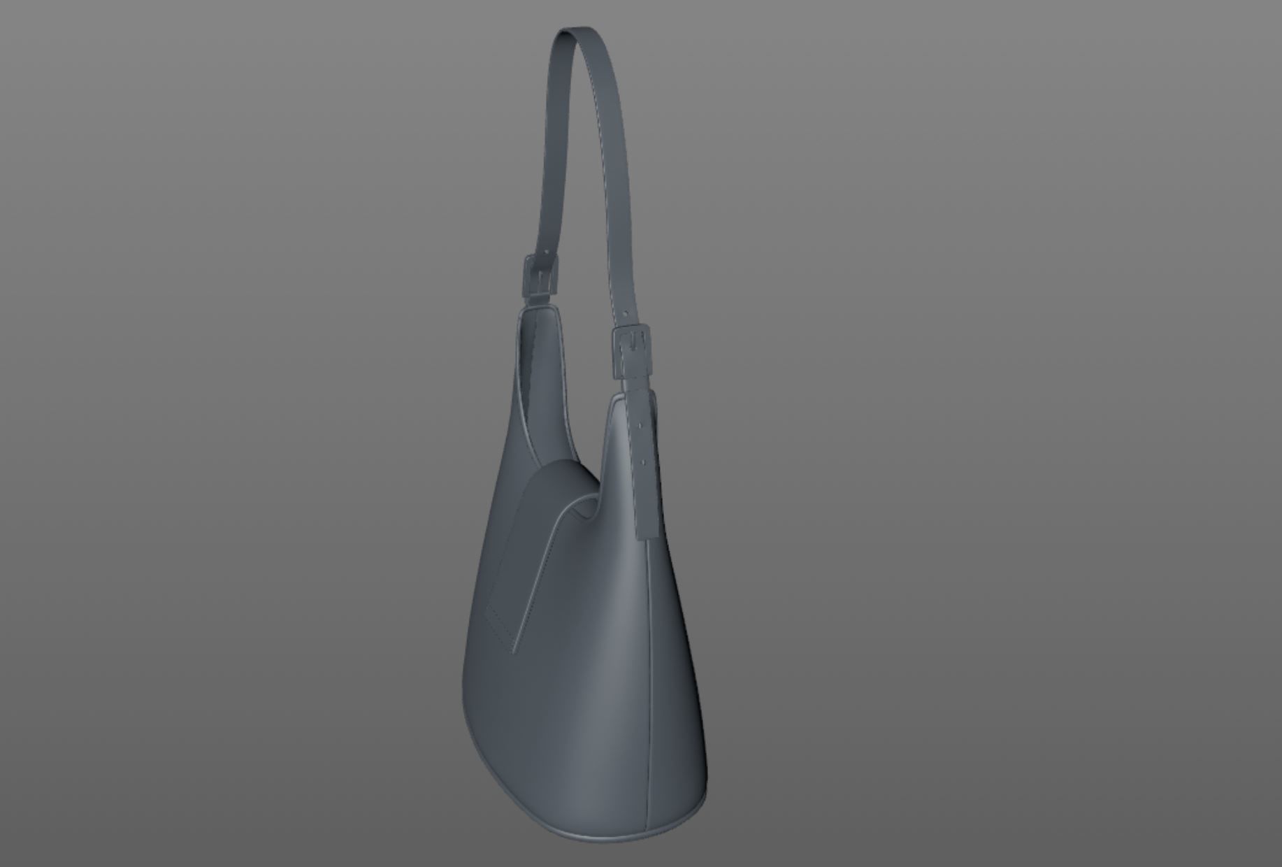 Woman Shoulder Bag 3D model | CGTrader