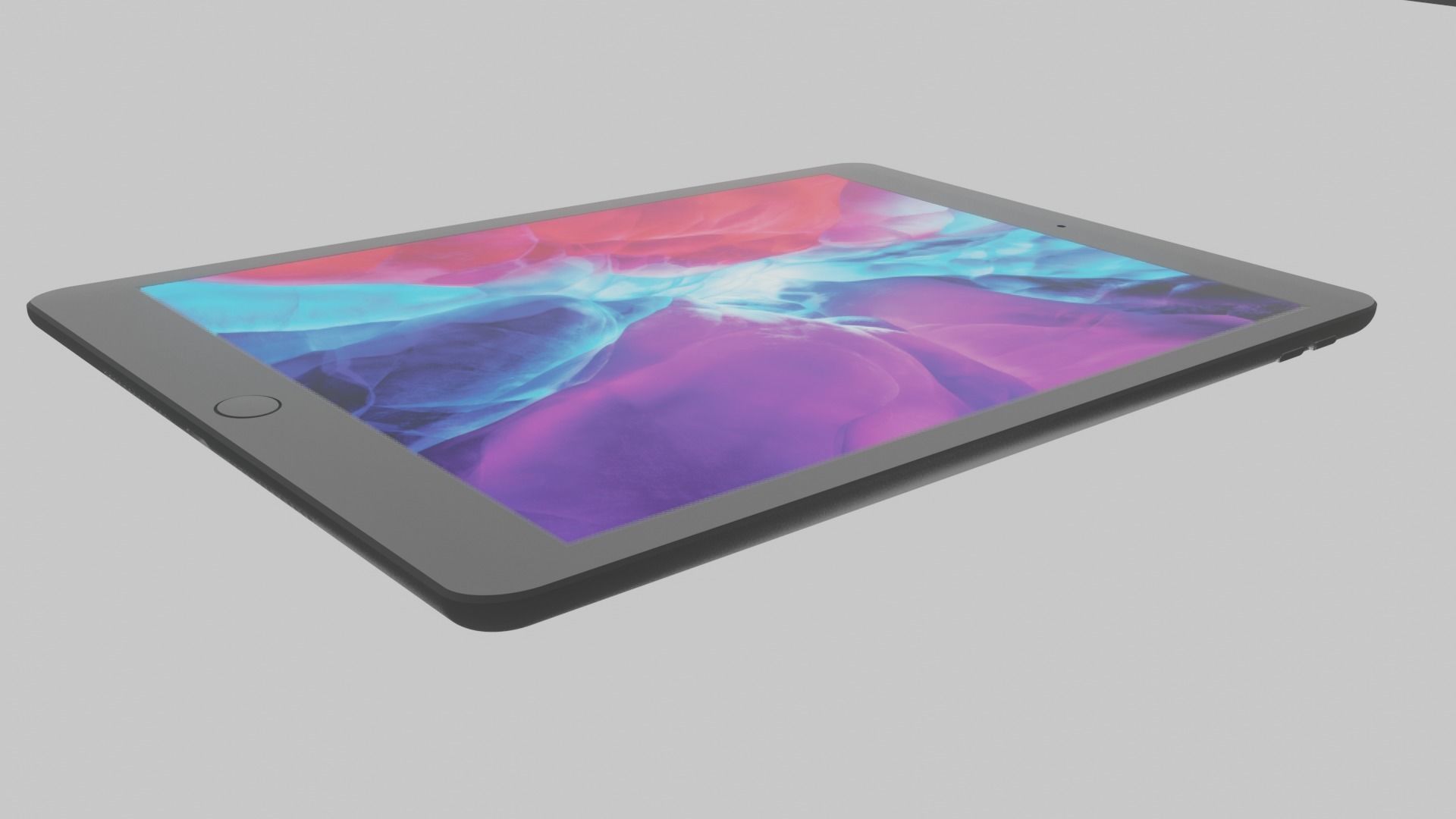 3D model Ipad 8th generation three colors VR / AR / low-poly | CGTrader