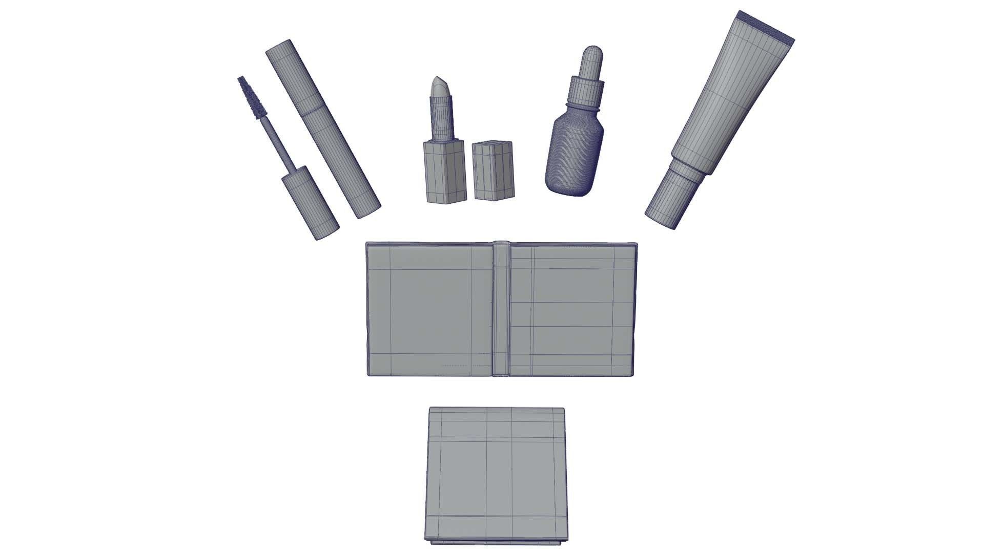 cosmatics lipstick in box 3D model | CGTrader