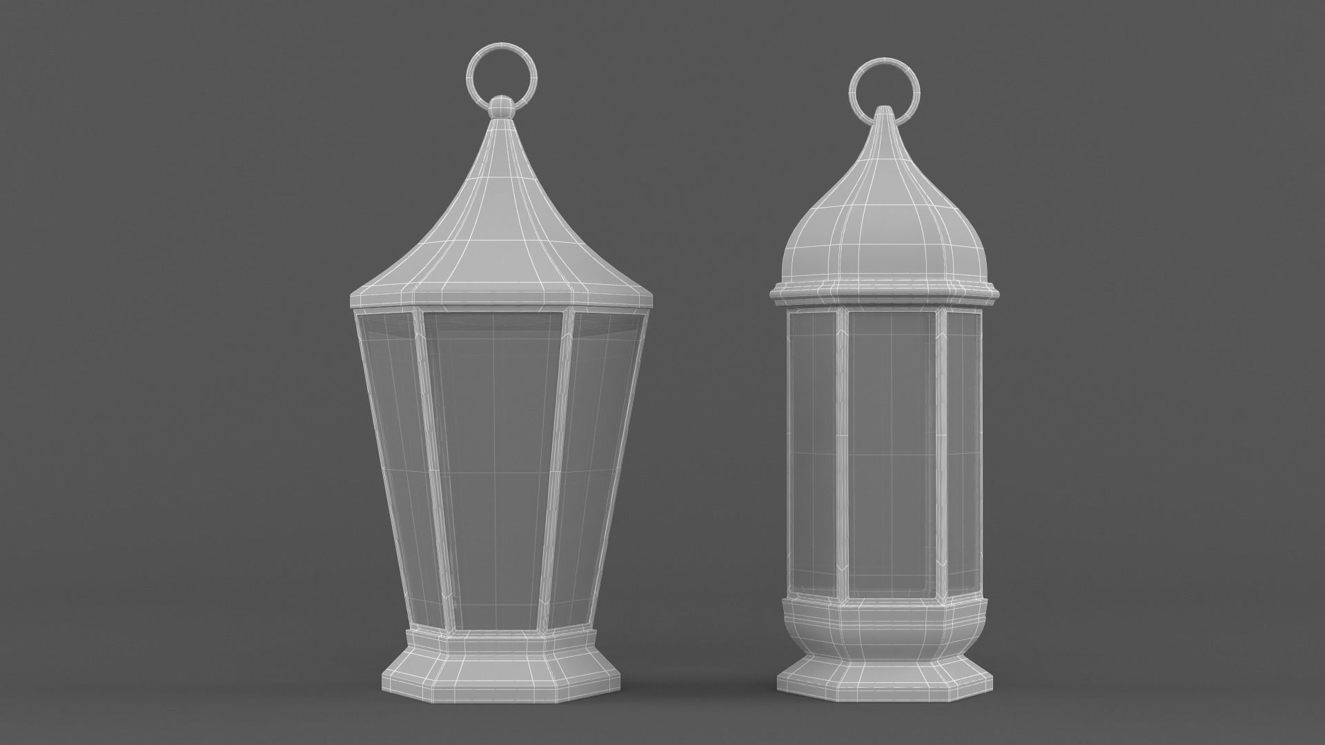 Arabic Lanterns 3D model | CGTrader