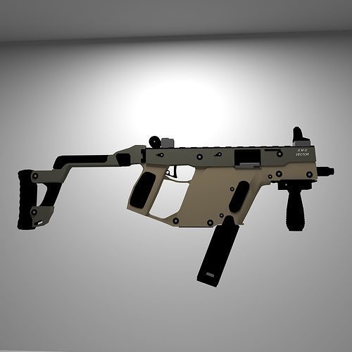 3D model vector SMG VR / AR / low-poly | CGTrader