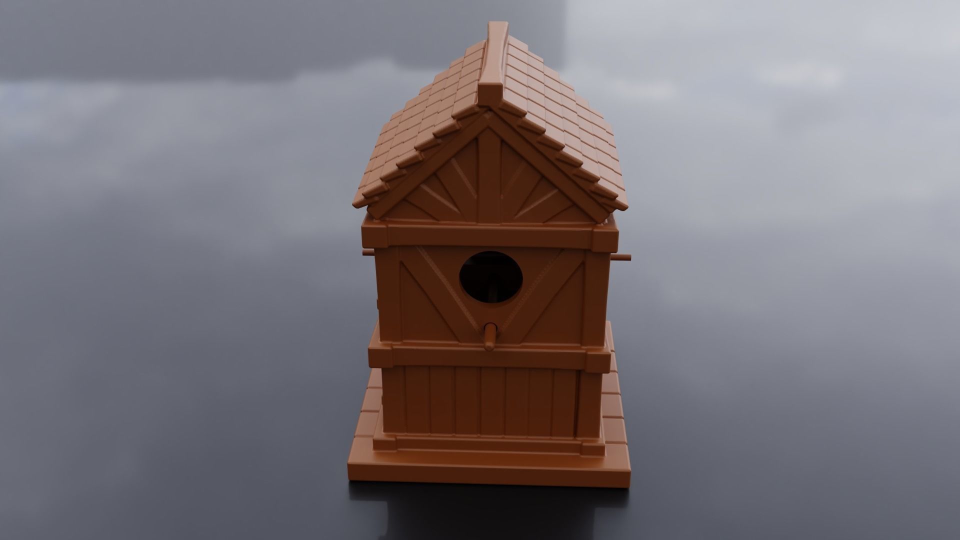 3D print birdbox bird house 3D model 3D printable | CGTrader