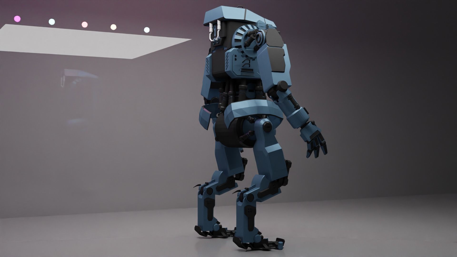 Titanfall Robot 3D model animated rigged | CGTrader