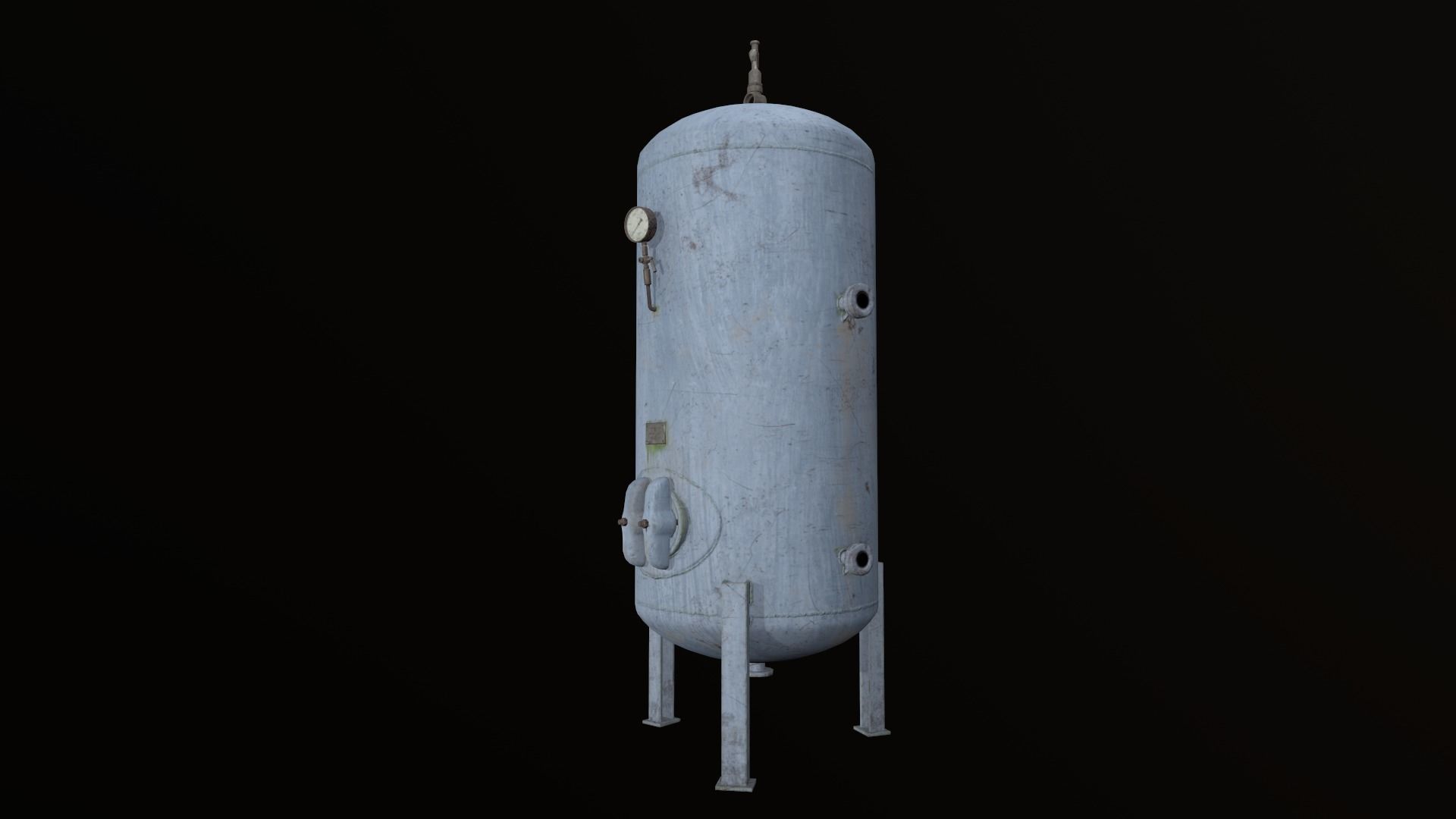 3D model Old Industrial Steam Boiler Barrel VR / AR / low-poly | CGTrader