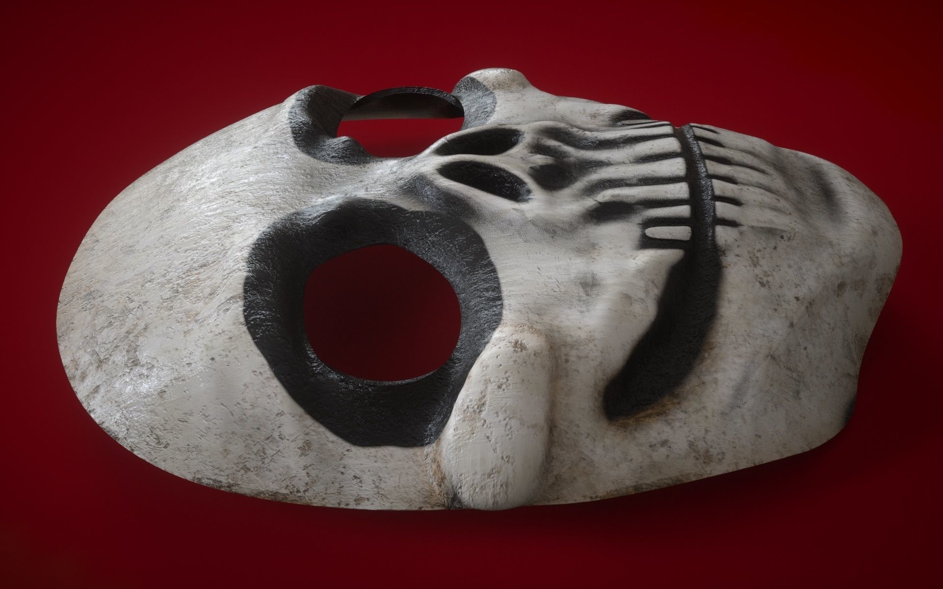 Skeleton Mask 3D model | CGTrader