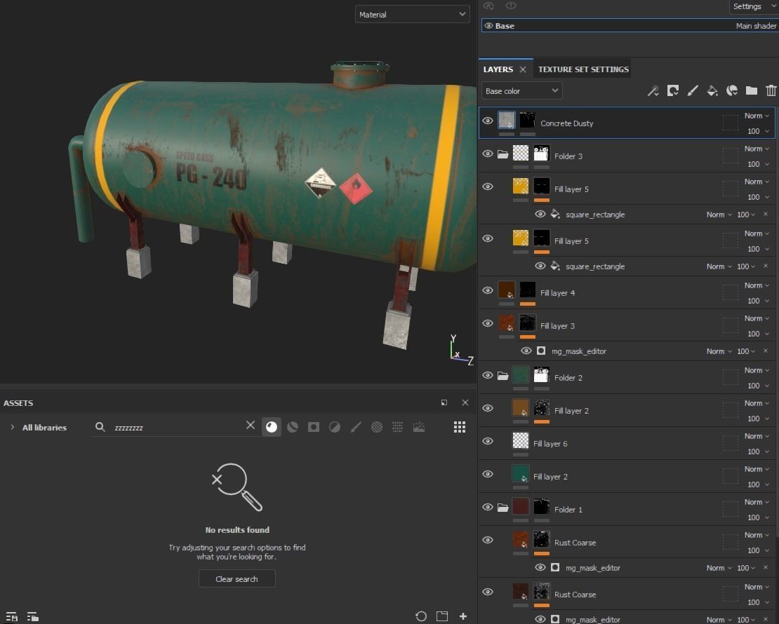 Gas Tank free VR / AR / low-poly 3D model | CGTrader