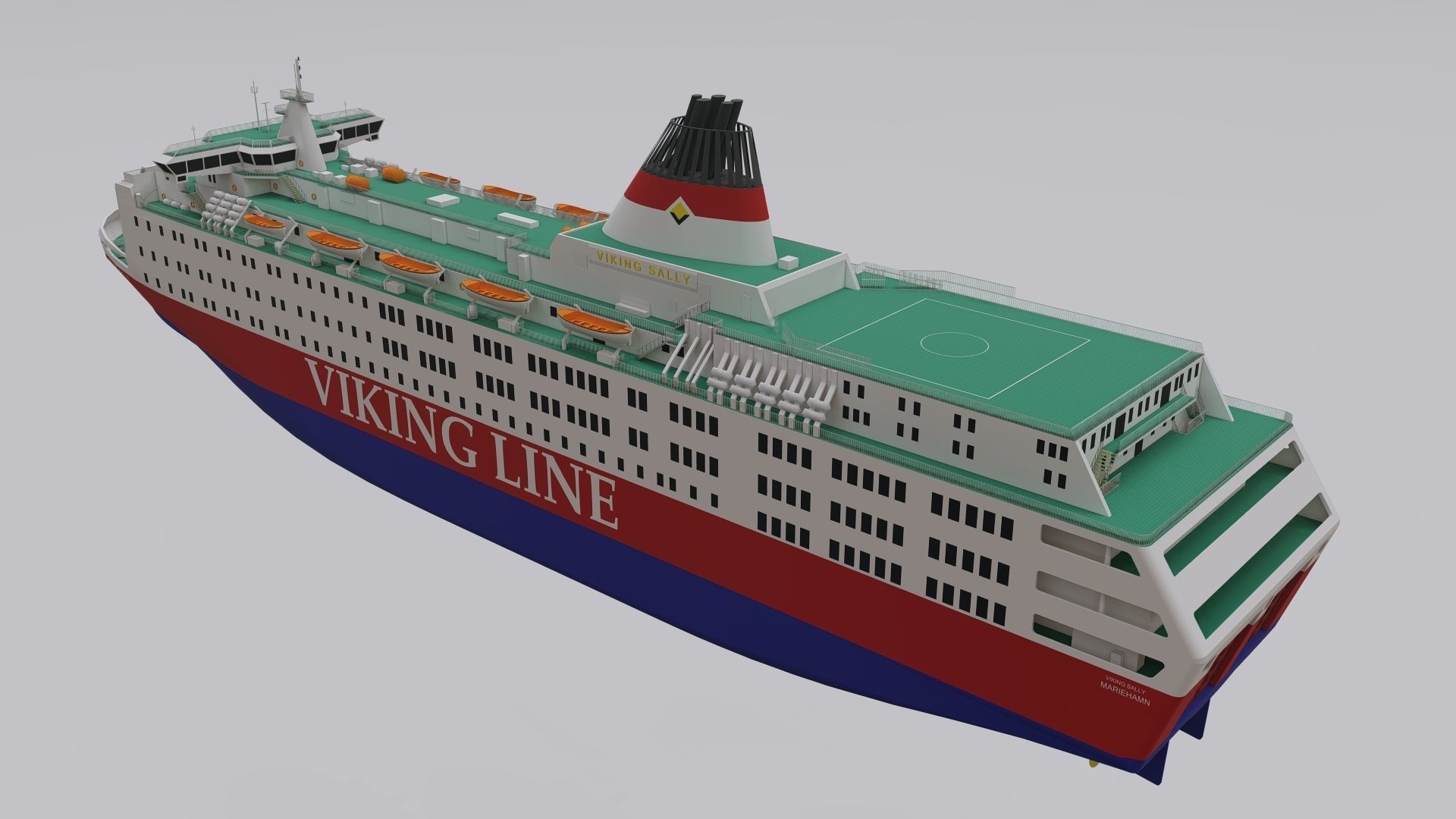 VIKING SALLY 3D model | CGTrader