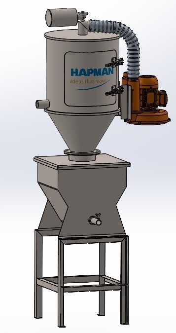 Hapman - Vaccum Loader - Auger Feeder 3D model | CGTrader