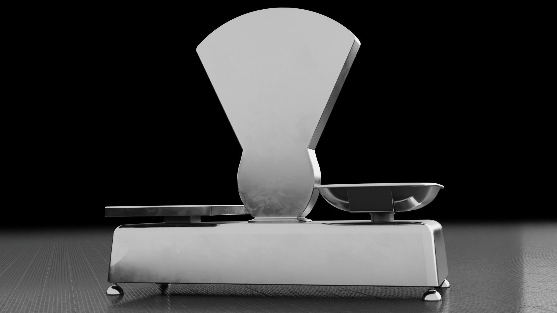 Balance Scale 3D model | CGTrader