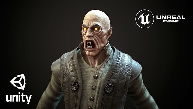 3D model Vampire Grade 1 VR / AR / low-poly | CGTrader